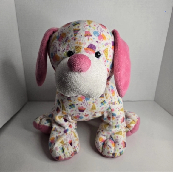GANZ | Toys | Ganz Stuffed Animal Plush Birthday Pup Puppy Dog Pink ...